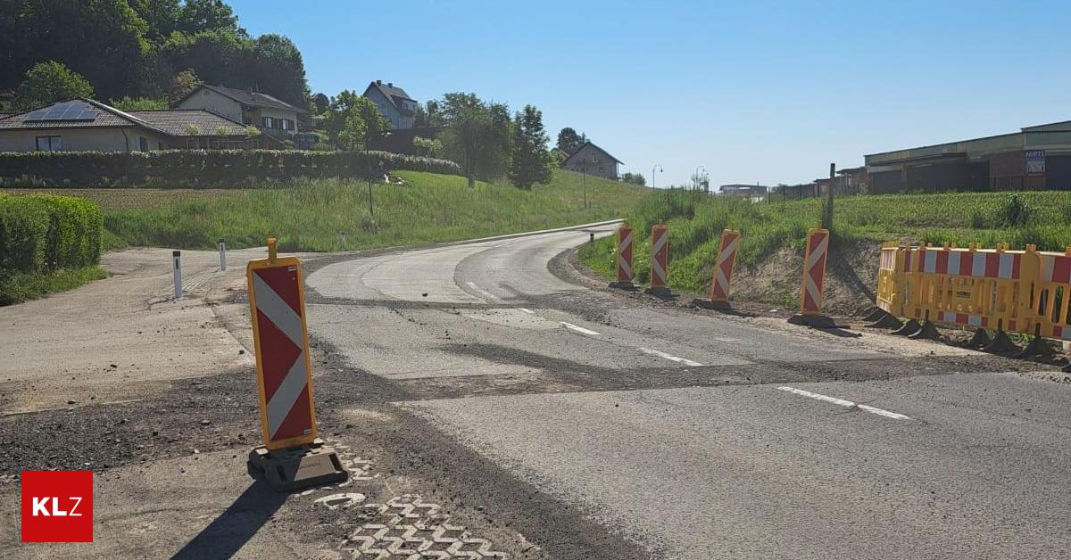Achtung Autofahrer: Totalsperre der L221 in Lödersdorf ab Montag 5. Mai